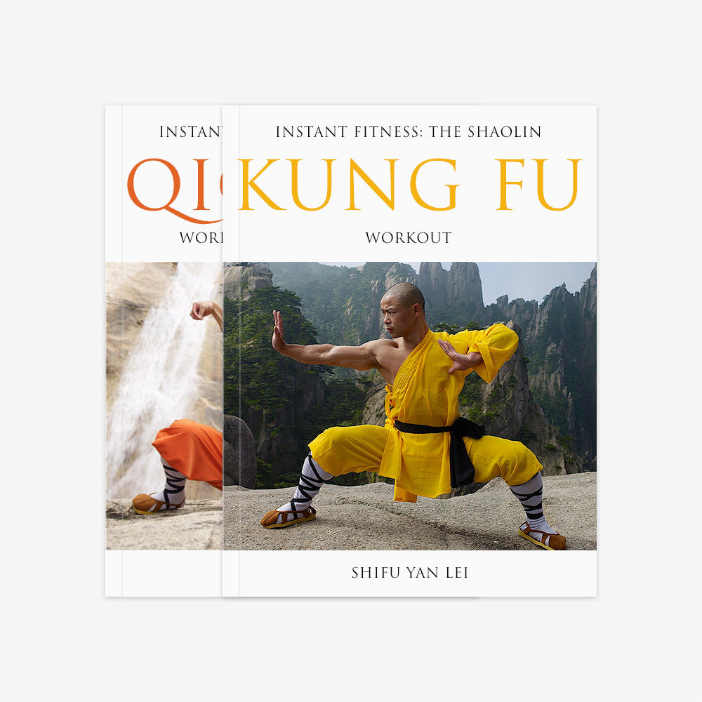 Shaolin Workout Two Book Bundle – Qigong & Kung Fu – Shifu Yan Lei